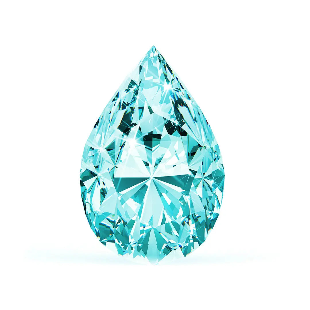 2.50 Ct. Blue Pear Lab-Grown CVD Diamond - Labgems – LabGems
